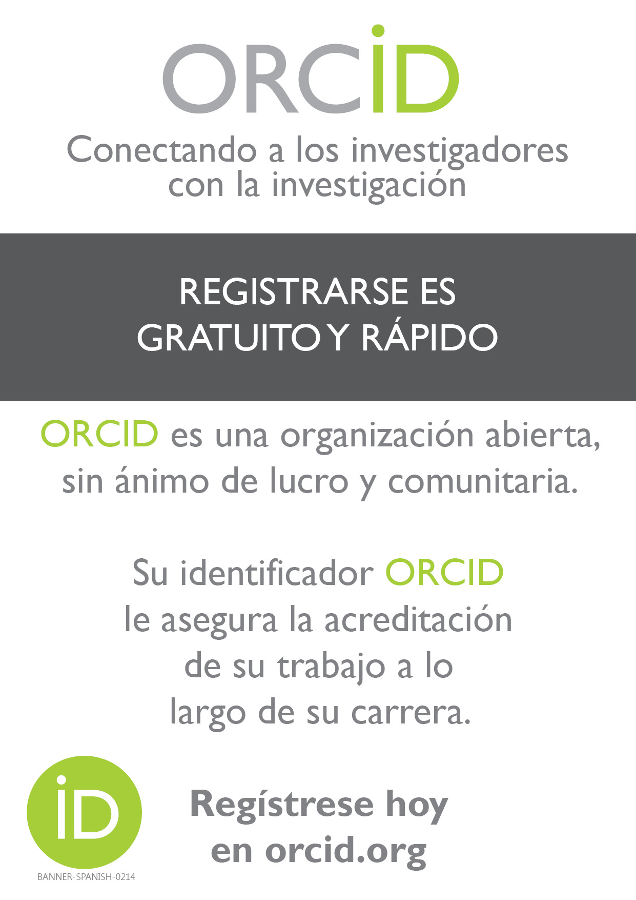 ORCID, mi IDentificador único de Autor - A pie juntillas